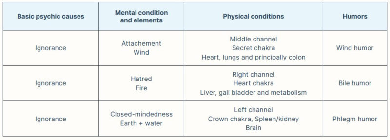 Physiology of the humors and constituents - TME - Tibetan Medicine ...